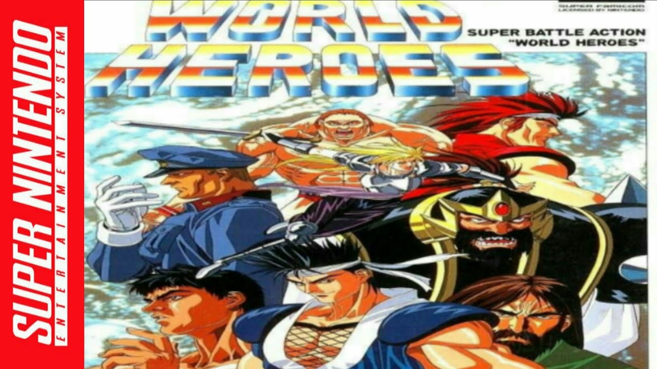 WORLD HEROES (SUPER NINTENDO) ROM HACK - YouTube