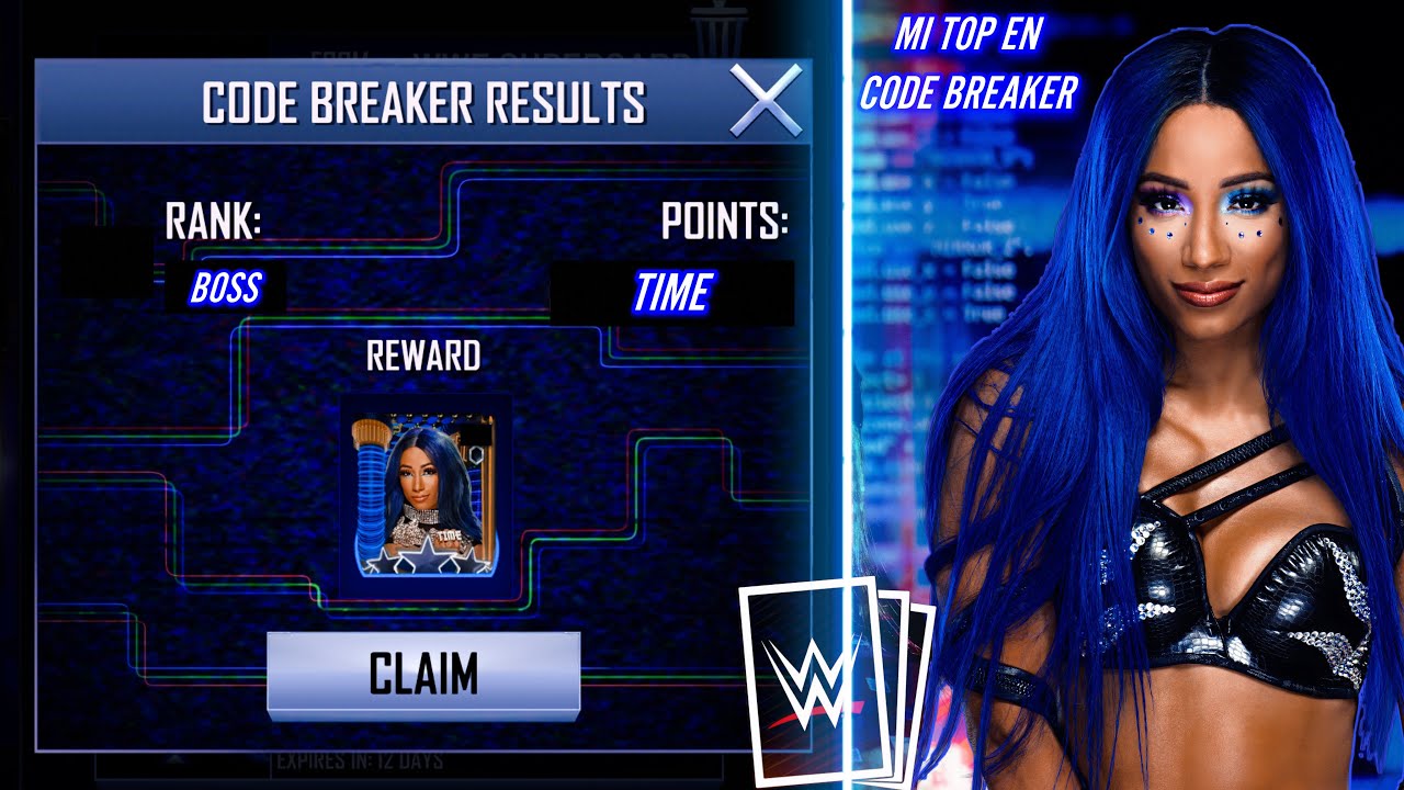 WWE SUPERCARD CODE BREAKER HA TERMINADO Y ESTE FUE MI RANK MI MEJOR wwe-supercard-code-breaker-ha-terminado-y-este-fue-mi-rank-mi-mejor