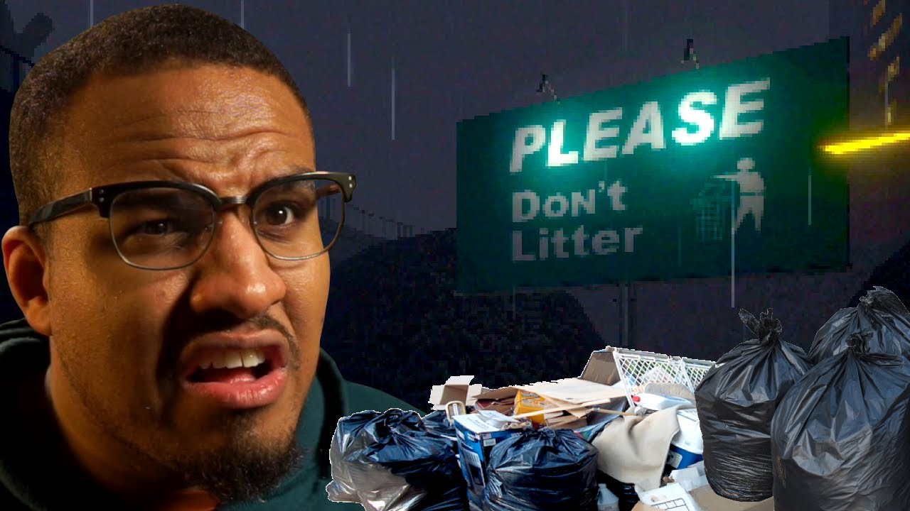 Please Don't Litter | SO MUCH GARBAGE | Full Game | Indie Horror Game ...