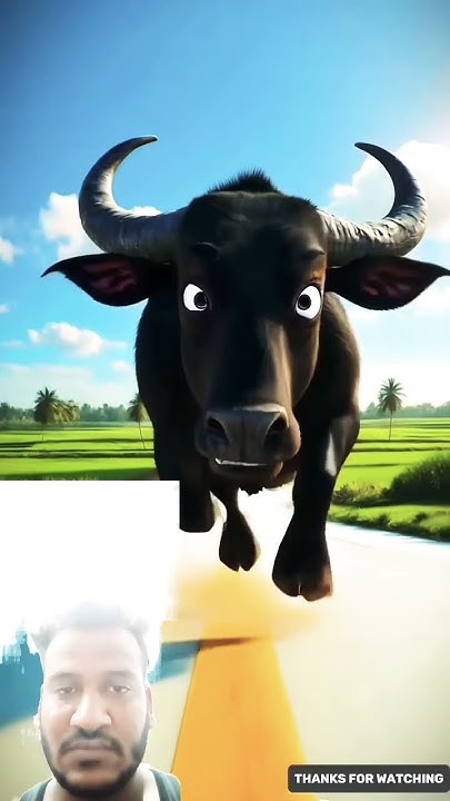 dadi ki bhains 😛 #facts #amazingfacts #cow #automobile #cartoon #baffalo #animatedcomedy #ai # ...