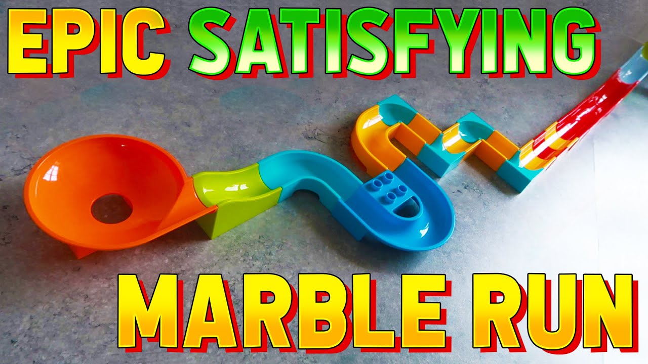 EPIC SATISFYING MARBLE RUN - YouTube
