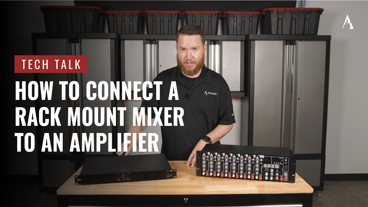 How to Connect a Rack Mount Mixer to an Amplifier on Pro Acoustics Tech ...