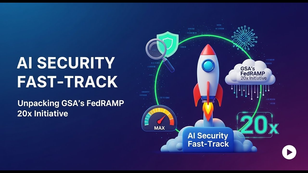 AI Security Fast Track Unpacking GSA's FedRAMP 20x Initiative - YouTube