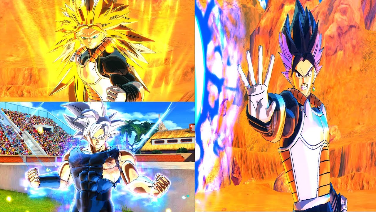 BARDOCK UI VS VEGEKS-DBX2 MODS - YouTube