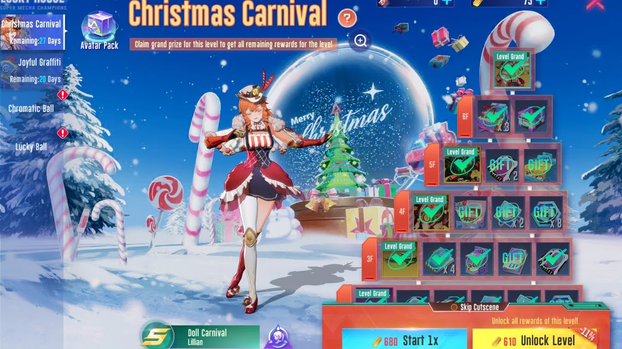 Christmas Carnival Gacha!!! - Super Mecha Champions - YouTube