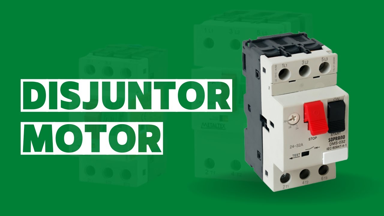 COMO FUNCIONA UM DISJUNTOR MOTOR TRIFASICO E PARA QUE SERVE - YouTube