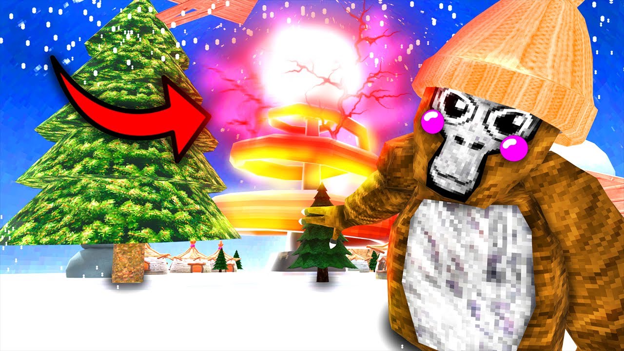 I Got EARLY ACCESS To Gorilla Tag's NEW CHRISTMAS MAP...? - YouTube