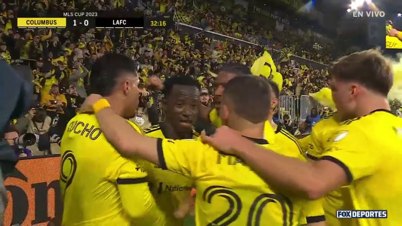 Gol del 'Cucho' | Crew 1-0 LAFC | MLS en FOX | MLS Cup - YouTube