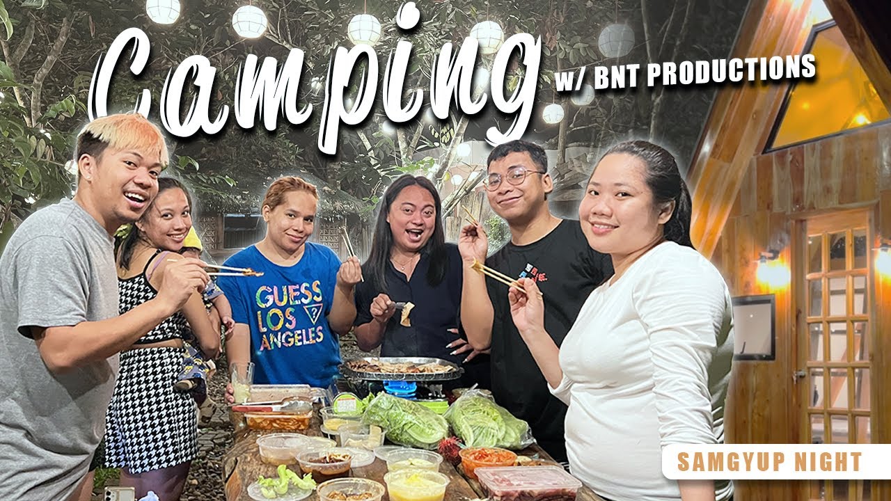 NAG CAMPING WITH BAKLA NG TAON! (SOBRANG SAYA!) *catching up + samgyup ...