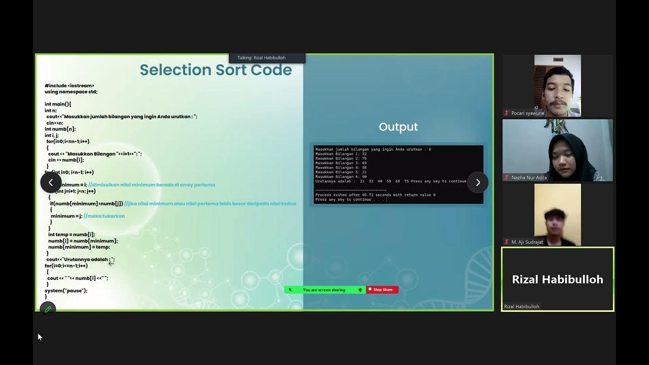 Sorting part 2 - YouTube