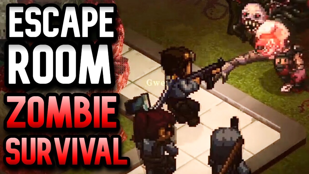 NEW 4-Player Zombie Survival x Escape Room - YouTube