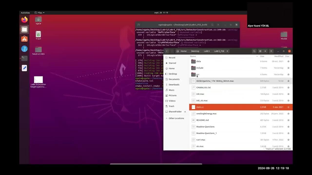 Day 4 / Lecture 3 - GEANT 4 Intro to detector simulation | Alper Nazmi Yüksel - YouTube