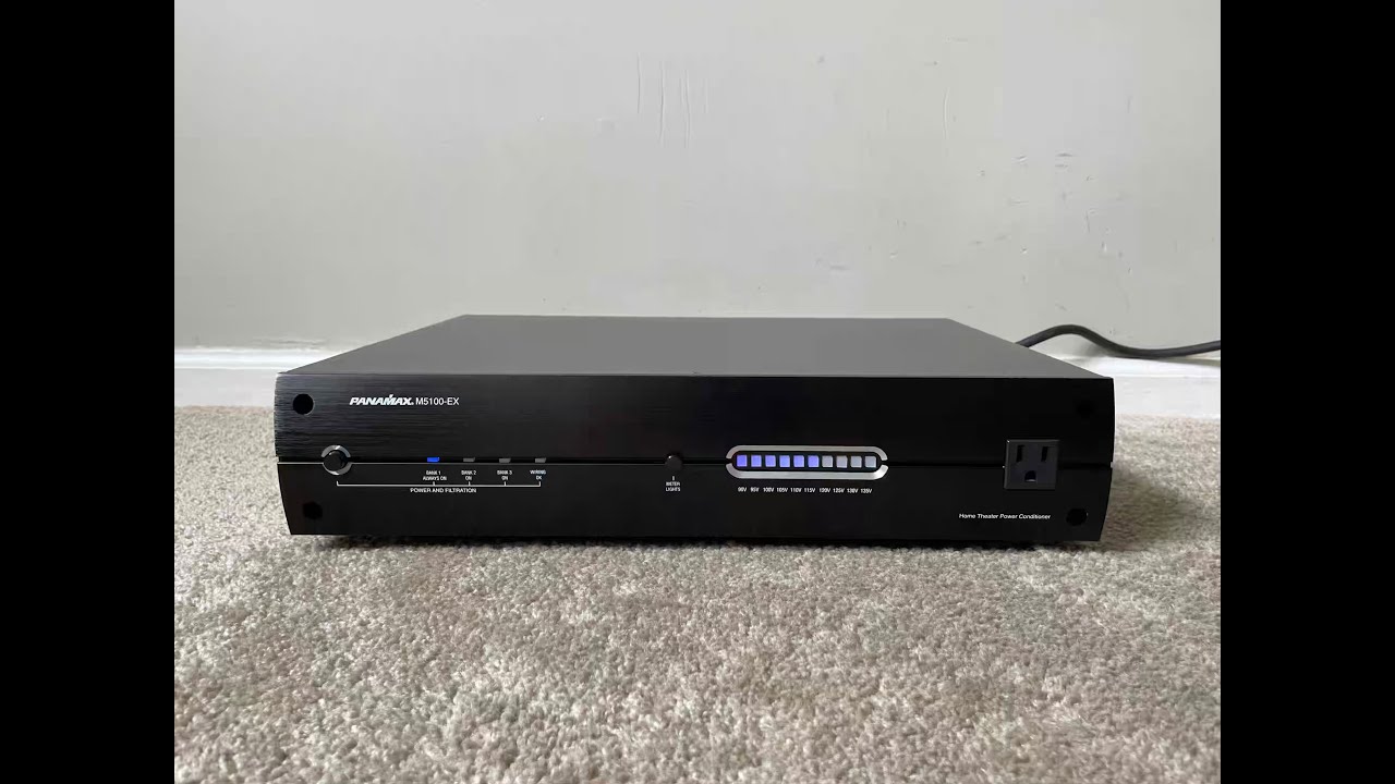 Panamax M5100-EX 11-Outlet Home Theater Power Management with Surge ...