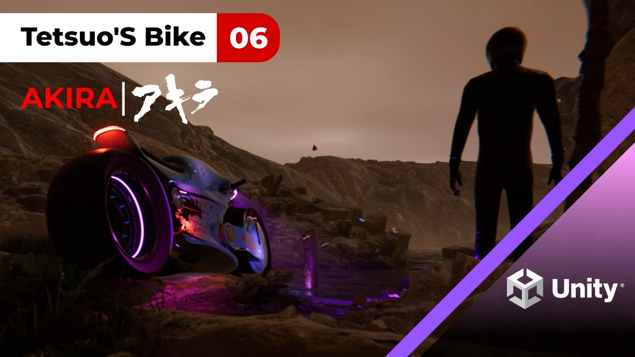 Tetsuo's Bike | AKIRA | Unity game engine - YouTube