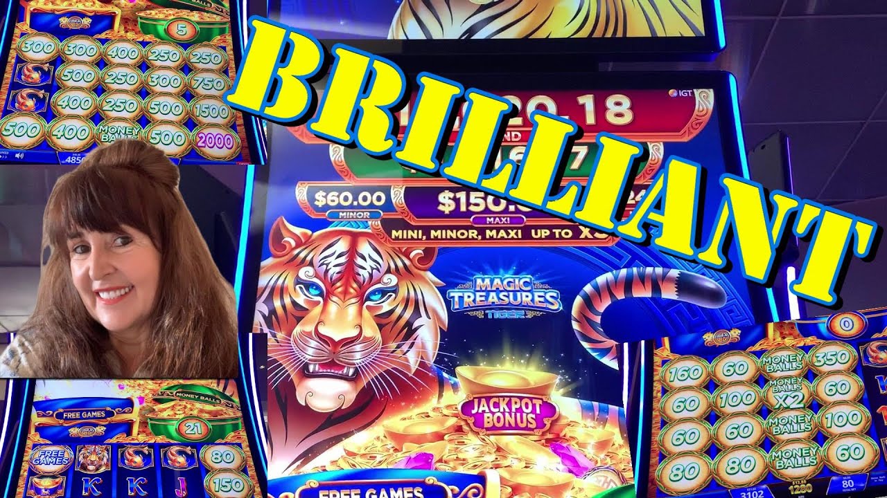 MAGIC TREASURES TIGER Slot Machine 🔥 LOTS OF MONEY BALLS !!!! AMAZING ...
