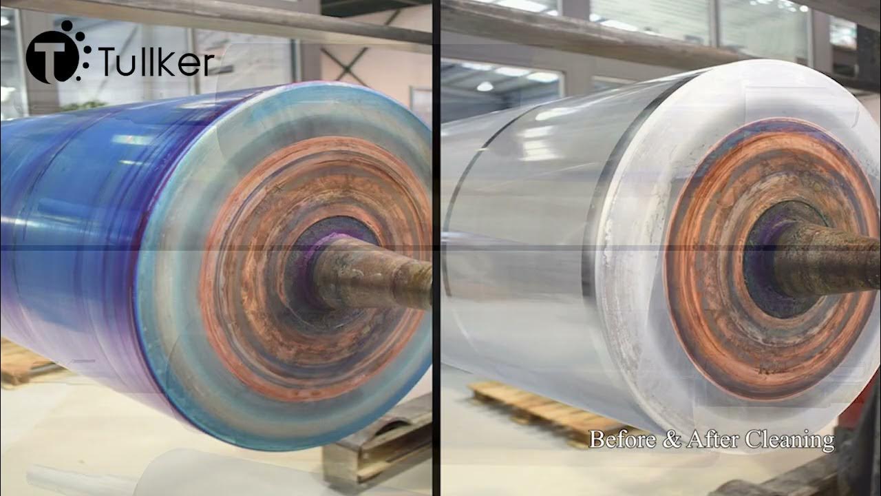 Anilox Roller Ultrasonic Cleaner - YouTube