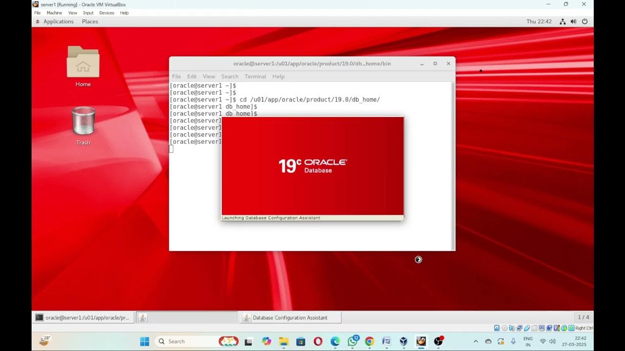 Oracle DBA Hands-on: Install Oracle Database on Linux -Part 4 of 4| Create a new Oracle Database ...