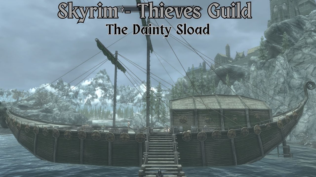 Skyrim - Thieves Guild: The Dainty Sload - YouTube