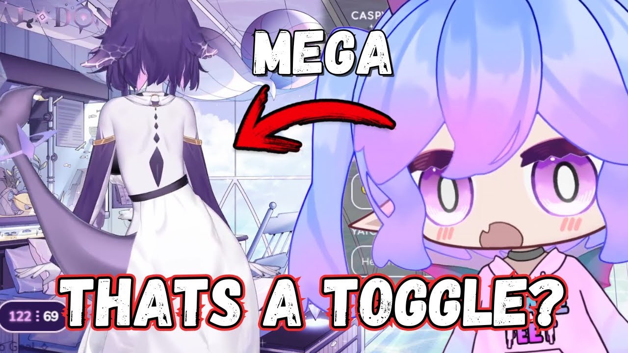 Hanakyo Discovers Mega's BACK Toggle - YouTube