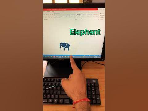 Elephant 🐘 shortcut key in Ms Word #shorts #shortcutkeys # ...