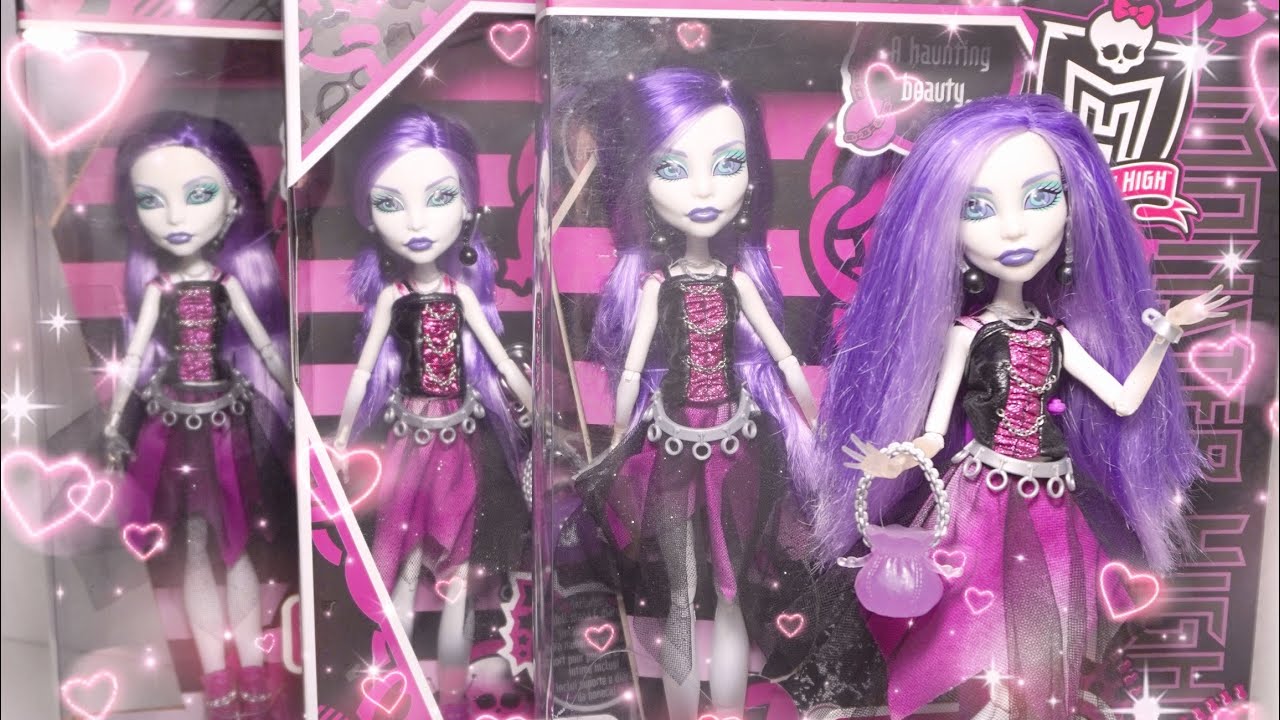 Monster High Spectra Vondergeist Wave 2 Creeproduction Comparison and ...