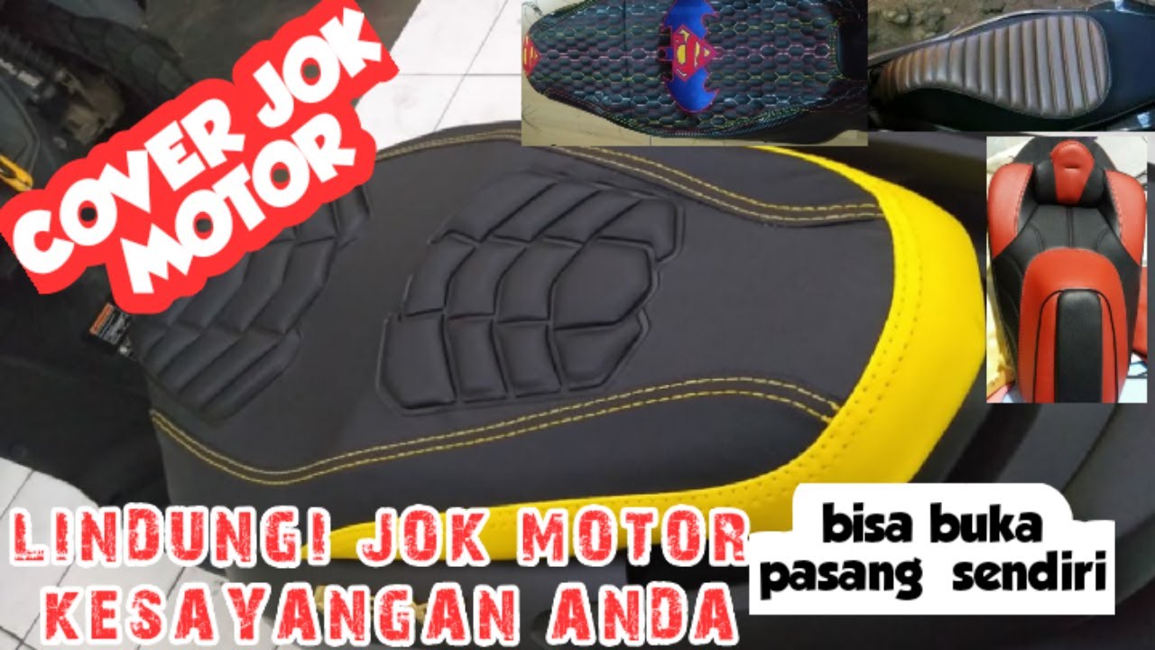 cover jok motor - YouTube