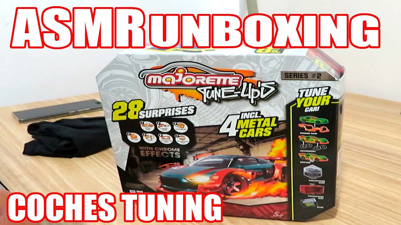 ASMR | Unboxing Coches Tuning de Majorette - YouTube