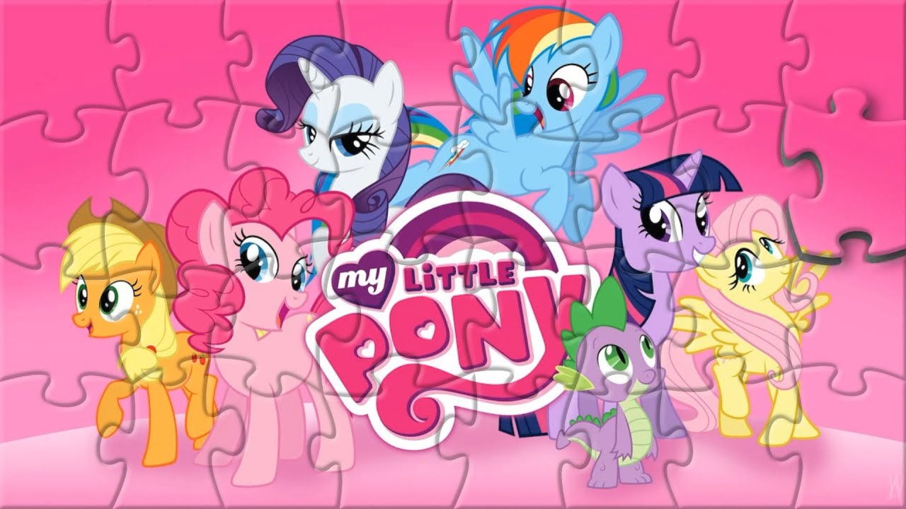 My Little Pony Puzzle - Puzzle My Little Pony - Puzzle For Kids | KWA ...
