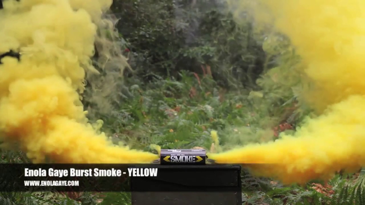 Enola Gaye Burst Smoke Grenades (7 colours) on sale at Rocket.ca - YouTube