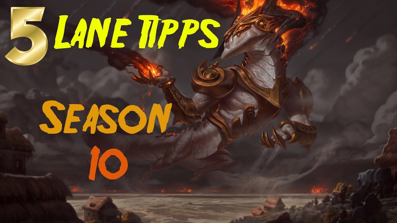 Aurelion Sol Lane Tipps | Season 10 | Gruseliger Drache [GER] - YouTube