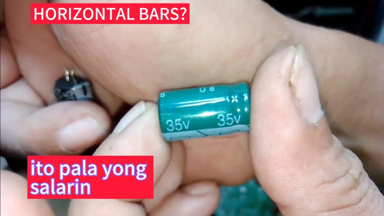 Centrix 14" crt tv, horizontal bar w/multiple diagonal lines at upper ...