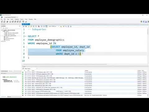 Subqueries in MySQL | Intermediate MySQL - YouTube