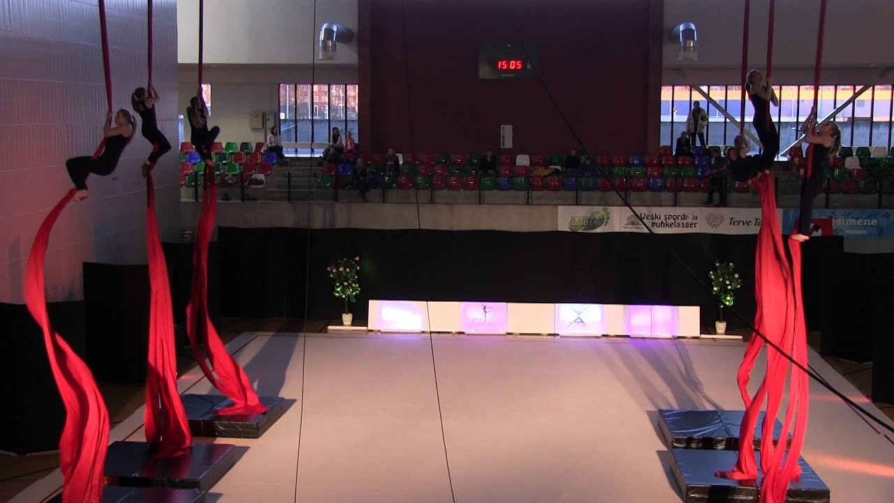 Akrobaatikakool - Õhuakrobaatika * GymnaFest 2015 Final - YouTube