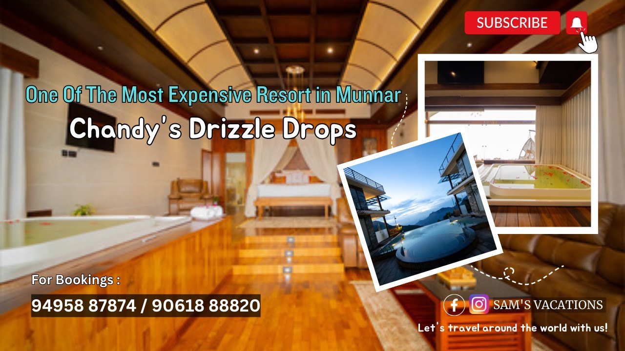 Munnar’s Most Premium Resort | Chandys Drizzle Drops | Best Honeymoon ...