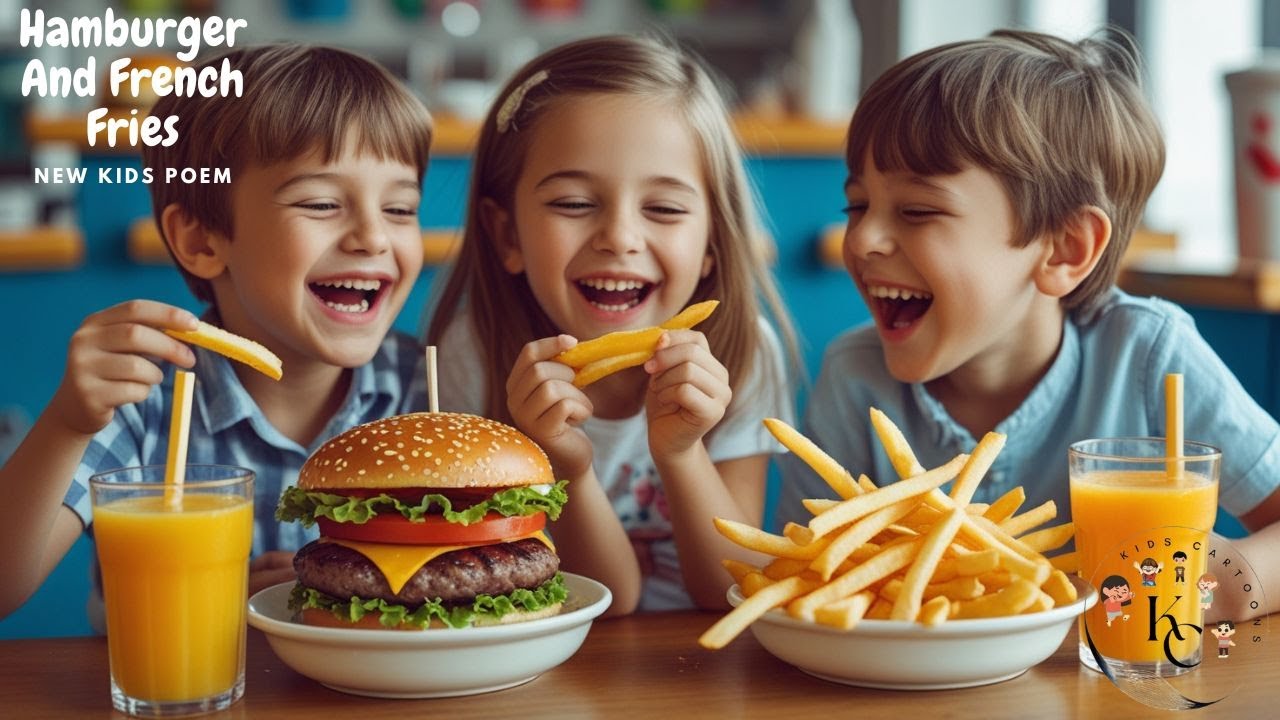 Hamburger And French Fries - New Kids Poem - YouTube