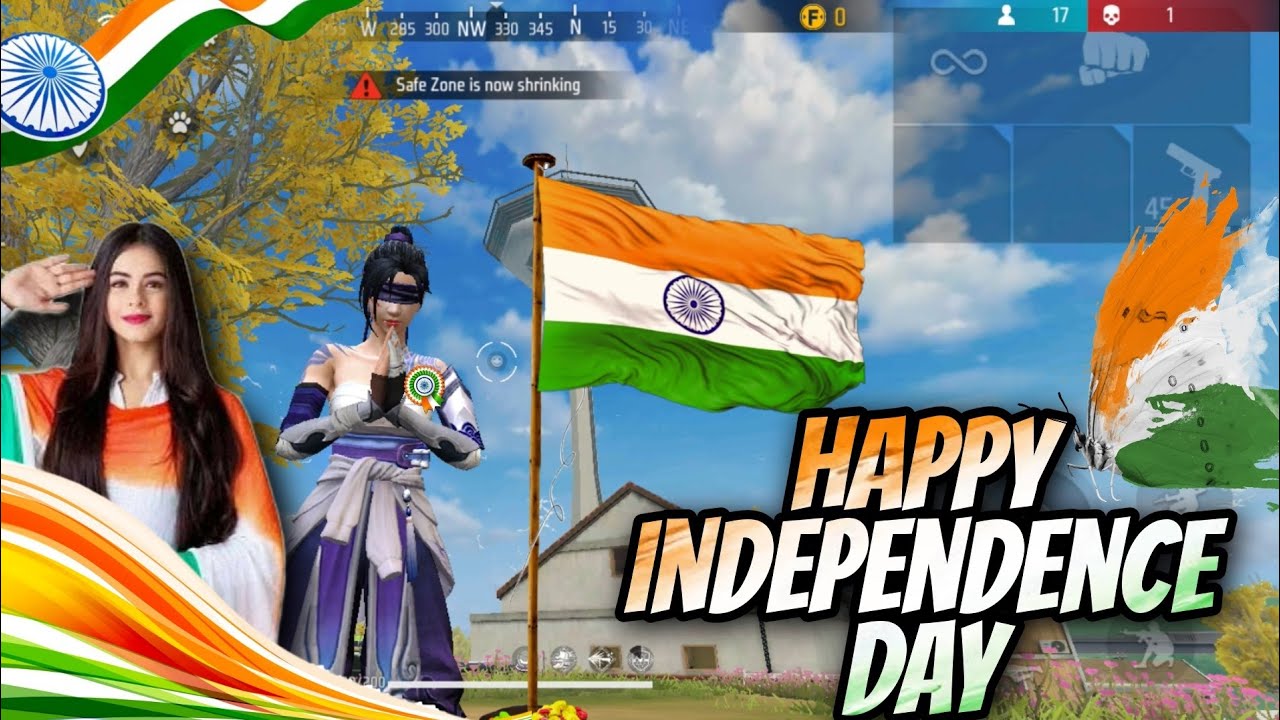 FREE FIRE INDEPENDENCE DAY SPECIAL STATUS | 15 AUGUST FREE FIRE STATUS ...