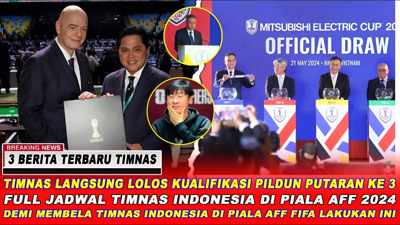 🔴 KEJUTAN TIMNAS MALAM INI !! FIFA Putuskan Piala AFF Masuk Agenda Kalender FIFA - 3 berita ...