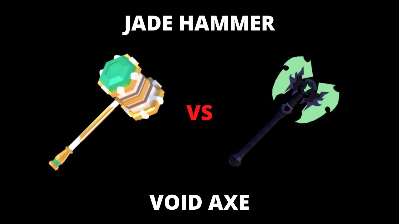 Void Axe VS Jade Hammer Which Is Better? (Roblox Bedwars) - YouTube