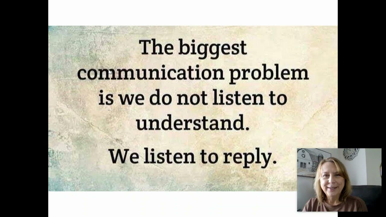 Chapter 7 Connecting Listening and Thinking in the Communication ...