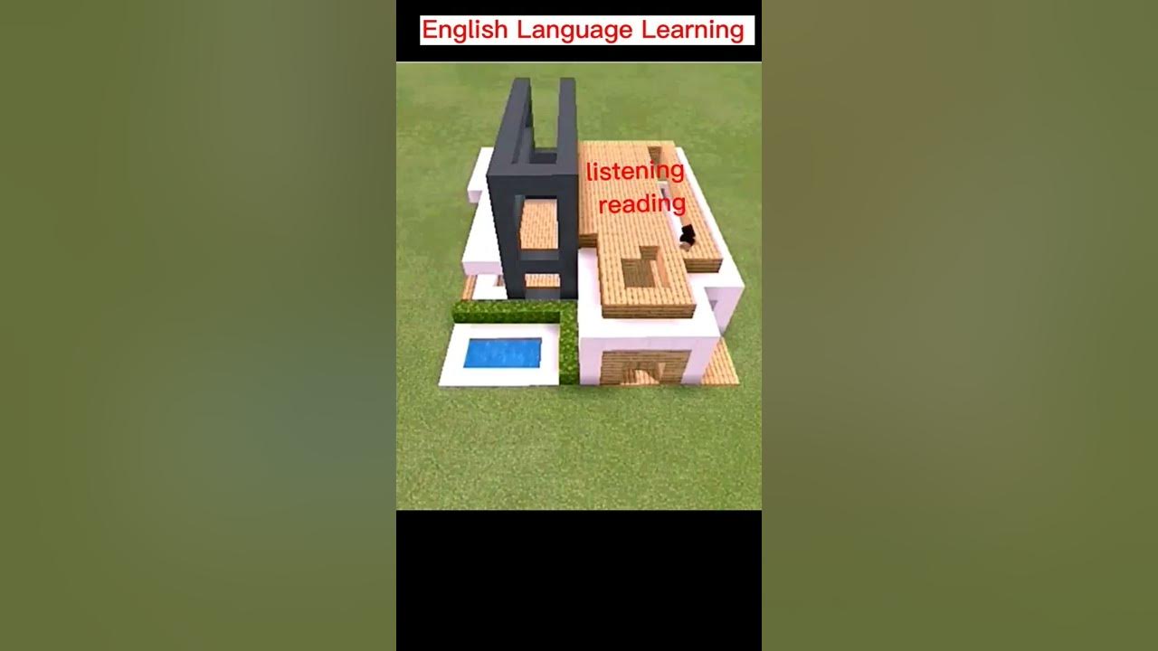 ⚡English Language Learning|| Minecraft illustration 🏘️ - YouTube