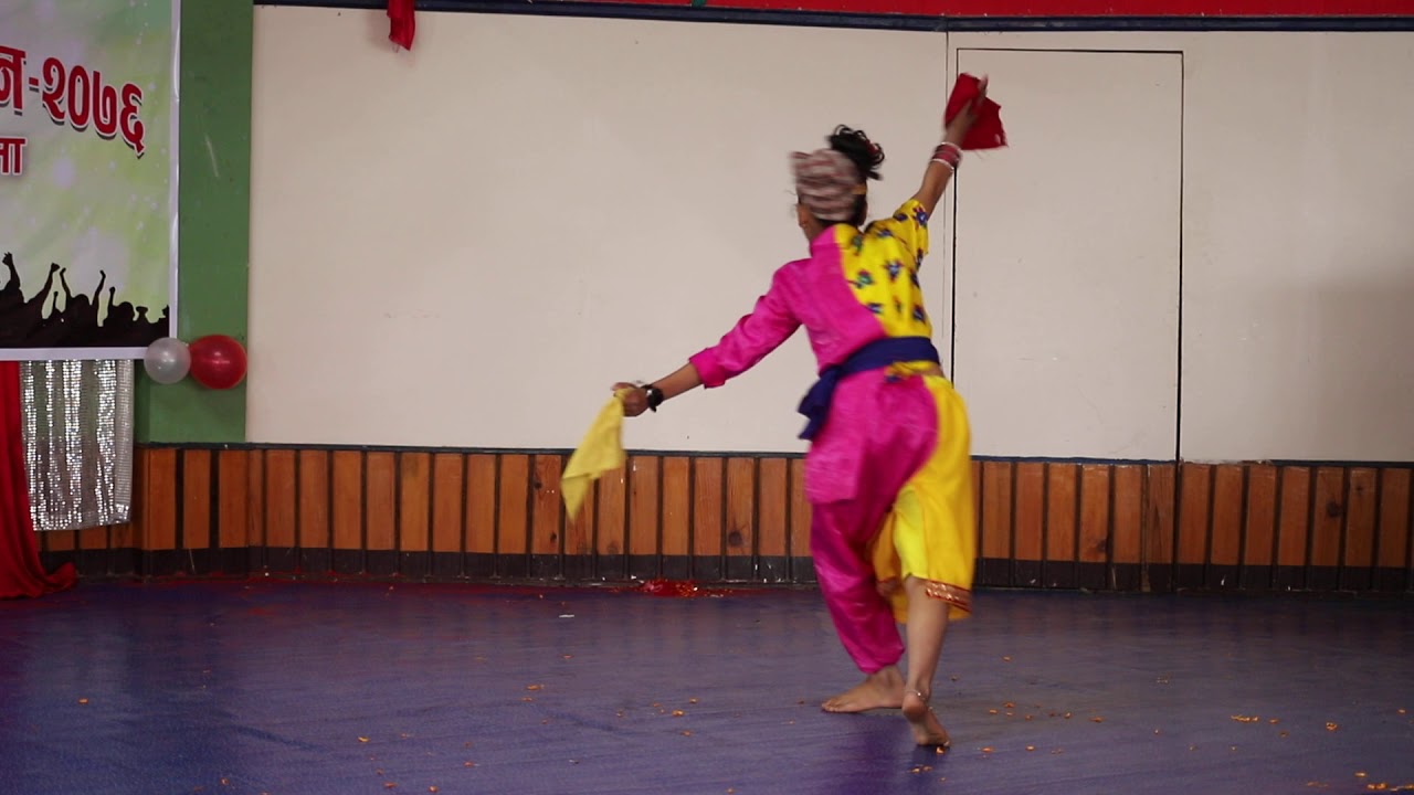 Amazing Jhyaure Dance Perform By Kriti Moktan/Choreo By Saraswoti ...