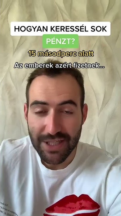 Hogyan keress sok pénzt #shorts - YouTube