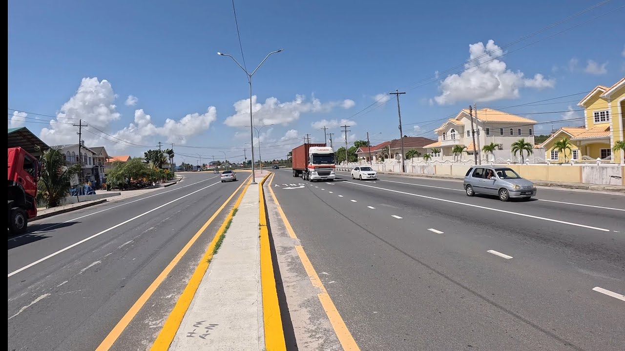 GEORGETOWN GUYANA #AFTER HOLIDAYS DRIVE AROUND - YouTube