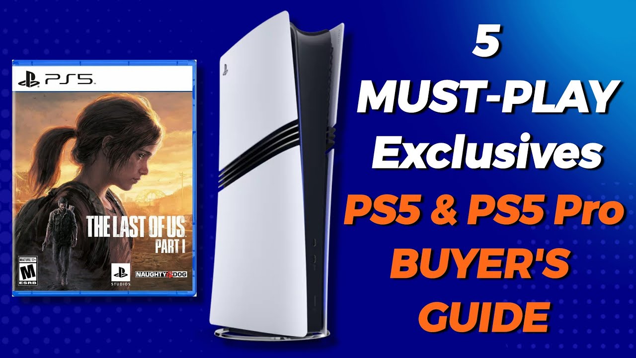5 MUST-PLAY Exclusives For PS5 & PS5 Pro Owners!! - YouTube