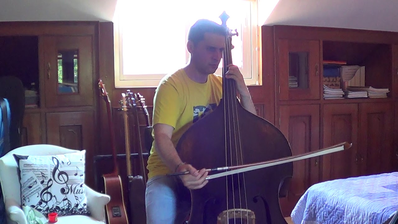 Waltz 2 for double bass solo. Domenico Dragonetti - YouTube