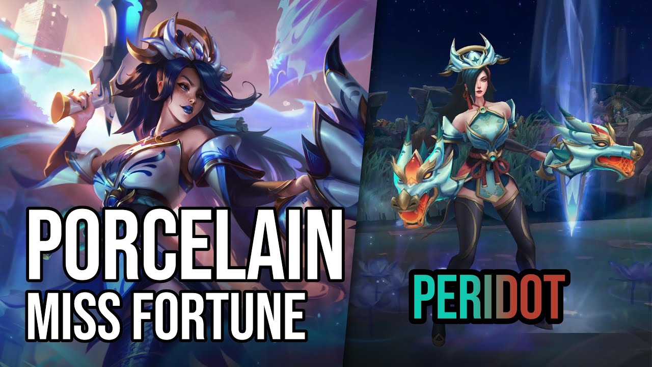 Peridot Porcelain Miss Fortune Skin | League of Legends | Chromas Skin ...