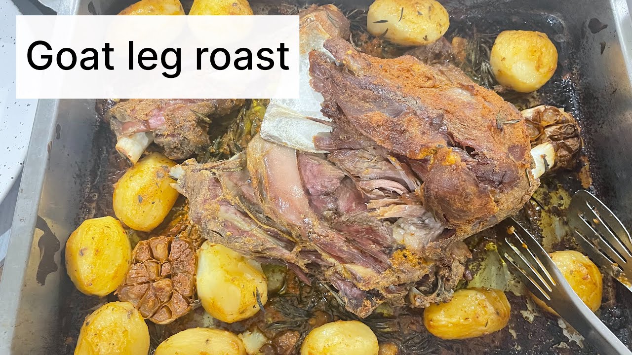 Goat leg roast, mutton roast, raan roast recipe @farinafeesvblog2408 ...