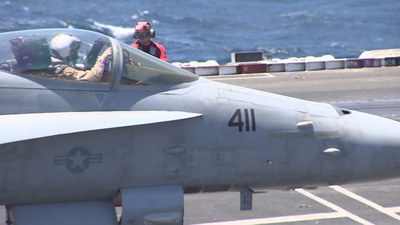 EXCLUSIVE: On Board The USS George H.W. Bush (Part 2) | Forces TV - YouTube