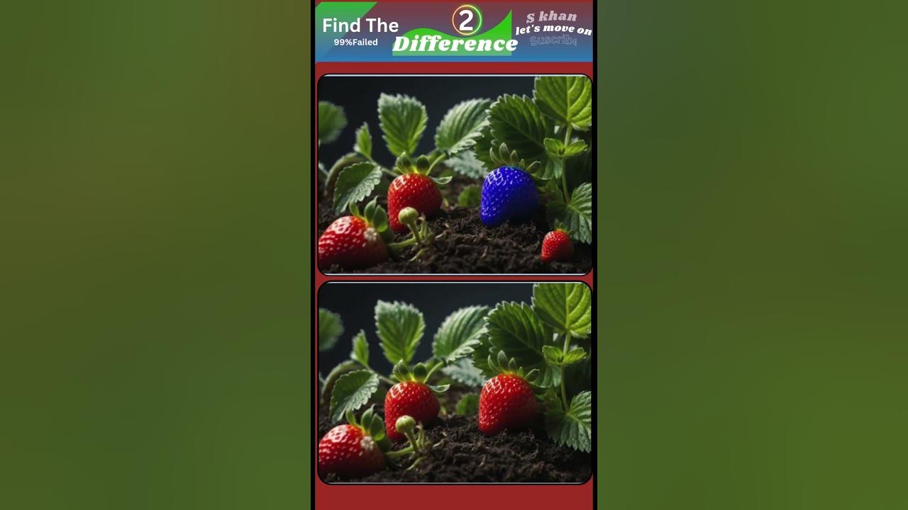 Spot The 2 Difference' Puzzle Only Genius 318 - YouTube