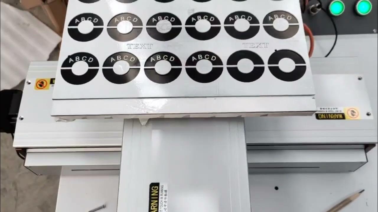 X Y Moving table for laser marking machine - YouTube